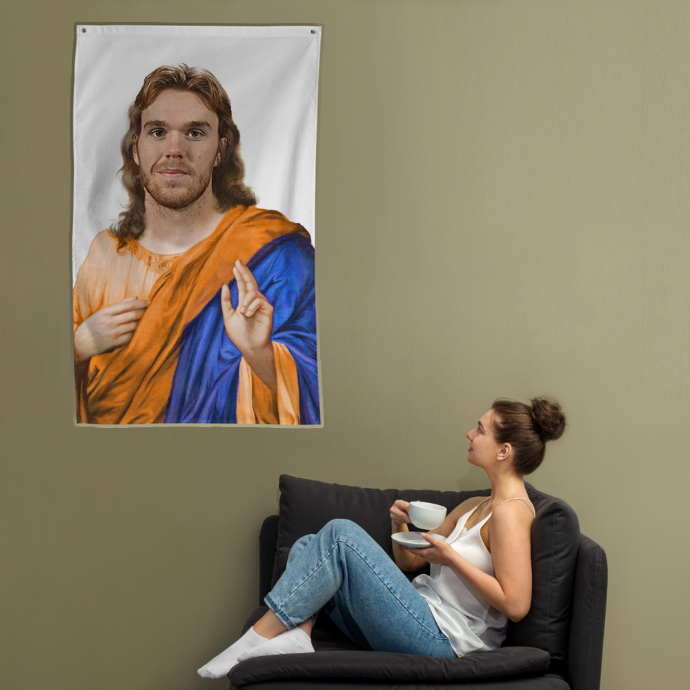 Playoff Flag – The Church of McJesus